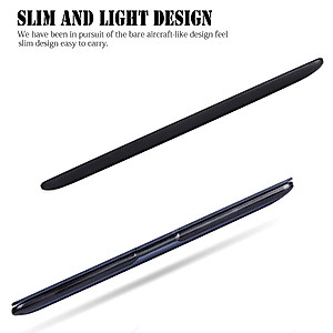 ISeeSee All-new Kindle Paperwhite Water-Safe Fabric Cover (10th Generation-2018),Holding Case PU Leather E-Reader Smart Cover with Auto Sleep/Wake for Amazon All-New Kindle Paperwhite 2018 DarK Blue