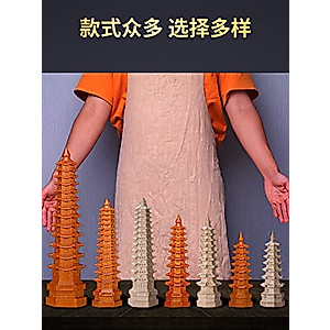桃木文昌塔十三13层的木制9九层木Taomu Wenchang Pagoda Thirteen 13-Story Wooden 9 Nine-Story Wood