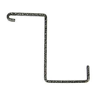 HyLoft 00625 45-Inch by 45-Inch Overhead Storage System, Ceiling Mount Garage Organization Rack, Hammertone & 00682 Add-On Storage Hook Accessory for Model 625 and 651, Hammertone, 4-Pack