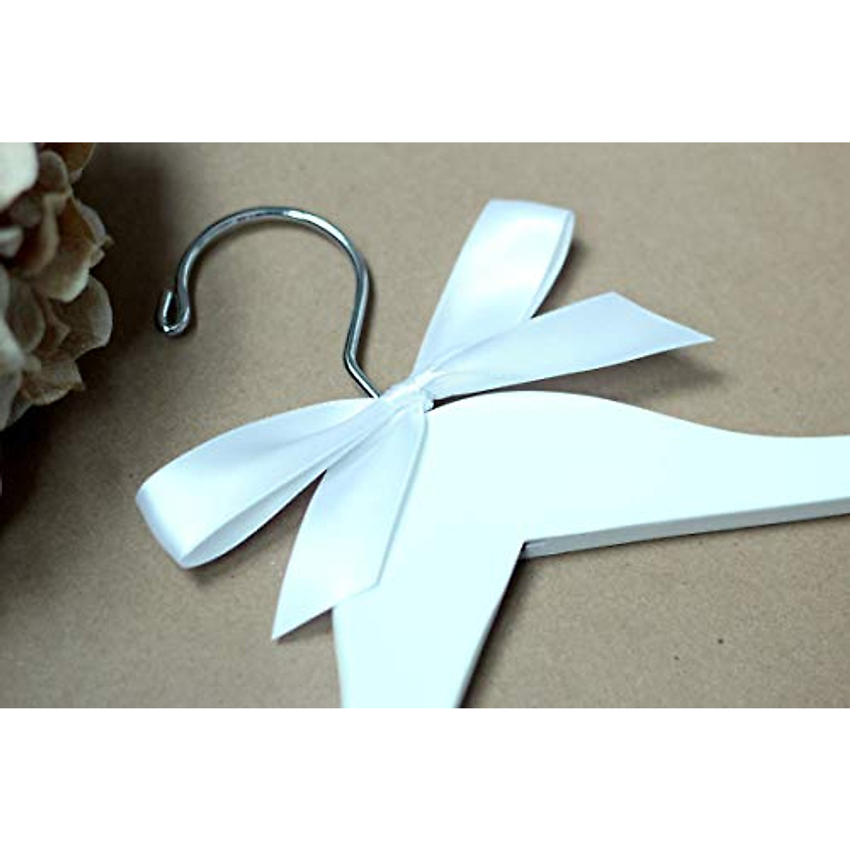 Bridal Hanger, Bride Hanger, Wedding Hanger, White