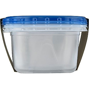 Ziploc Container with One Press Seal, Large Rectangle, 2 ct