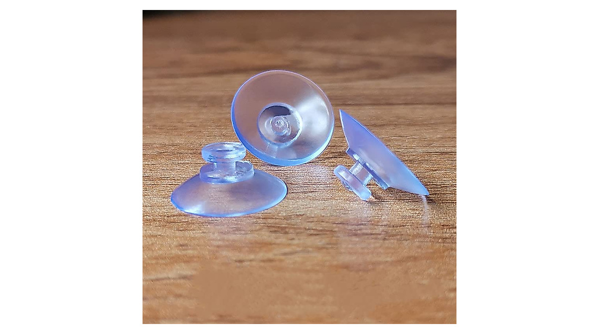 30mm Suction Cups for Glass Table Tops - 30 Pcs