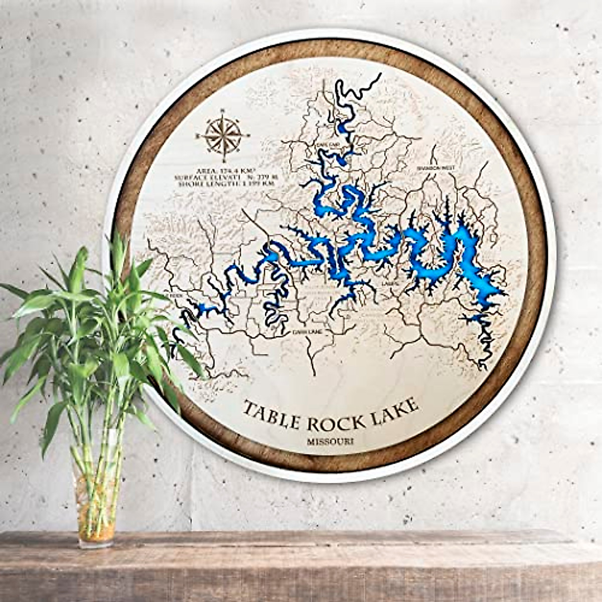 Personalized Gifts Wood Map Custom Lake Map Custom Map Gift Lake Gift Lake House Decor 5th Anniversary Gifts Wood Anniversary Gift Fifth Anniversary Gifts 5 Year Anniversary Gift Father's Mother's Day