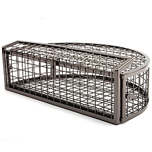 LETODE Women's Personality Features Semicircular Geometric Evening Bag Shoulder Horizontal Bag, Clutch Cage Bag (GUN 02)