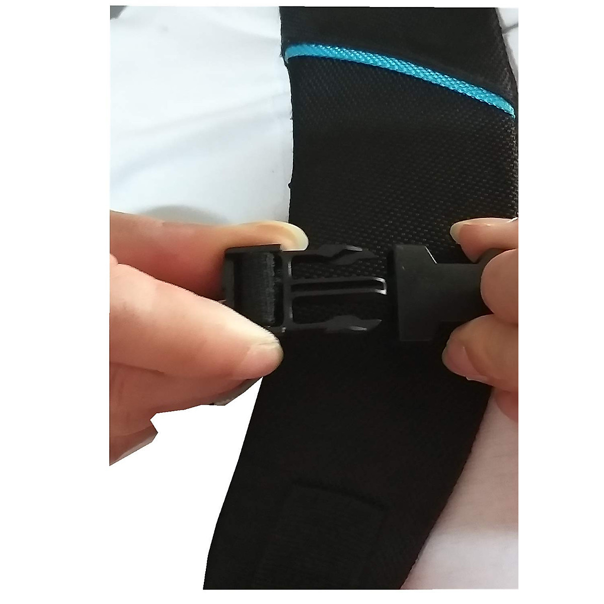 HDHYK Backpack Chest Strap- Nylon - Adjustable Universal (Brown)