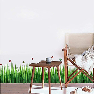 Wall Stickers Removable Decals Wall Decor Decorative for Children Kids Living Room​ (Grass)