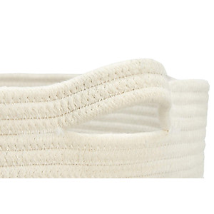 XXXL Cotton Rope Baskets 22 x 14 inches, Jumbo Woven Laundry Blanket Basket with Handles, Large Storage Baskets for Blanket Towels Pillow Clothes, Round Baby Dogs Toy Bins in Living Room Bedroom