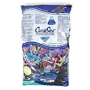 Carib Sea ACS00797 Arag Alive Hawaiian Reef for Aquarium, 20 Pound, Black
