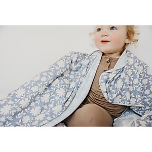 Copper Pearl Large Premium Knit Baby Swaddle Receiving Blanket Lacie