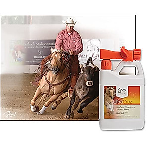 UltraCruz Veterinary Liniment Wash for Horses, 32 oz Travel Spray