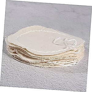 CRAFTHROU 20pcs Coffee Pot Filter Cloth Espresso Maker Coffee Filter Clothes Coffee Filter Paper Bag Espresso Pitcher Coffee Pot Tool Thai Tea Strainer Coffee Supply Coffee Tool Beige Cotton