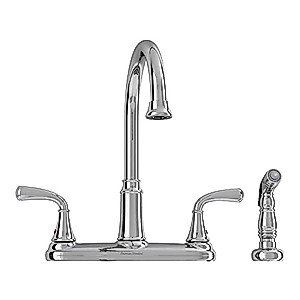 Tinley 7408400.002 Kitchen Faucet With Side Spray Lever Handle