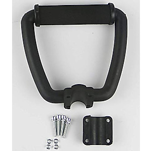 U-N KIKEEP Universal Loop Handle Bar Mounting Hardware Kit Weed Eater Trimmer Handle Bar Handlebar Trimmer Replacement Handle Bar Handlebar for Trimmer Garden Lawn Cutter (Style 2)