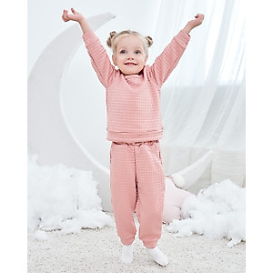 Infant Girl Clothes Outfits Gifts Sets Ruffle Long Sleeve Spring Fall Winter Baby Girl Clothes 3-6 Months