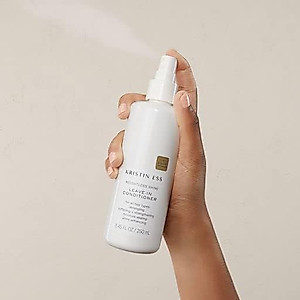 Kristin Ess Hair Weightless Shine Leave-In Conditioner Spray for Dry Damaged Hair, Detangler Spray, Softening + Strengthening, Paraben and Phthalate Free, 8.45 fl. Oz. 8.45 Fl Oz (Pack of 2)