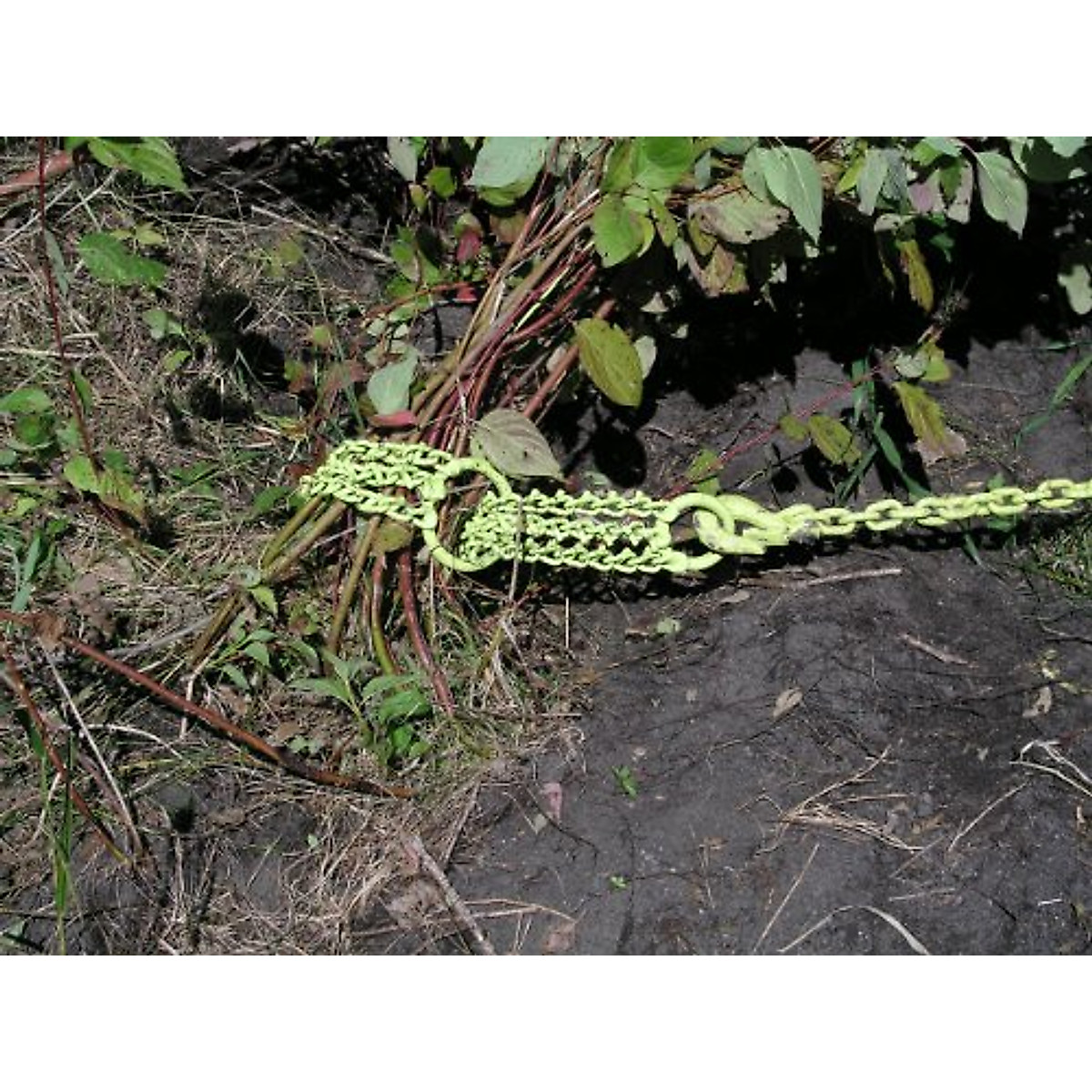 Brush Grubber Heavy Duty 4 Foot Long Triple Chain ATV, UTV, and Tractor Shrub and Clump Grubber Chain for Removing Unwanted Brush and Shrub