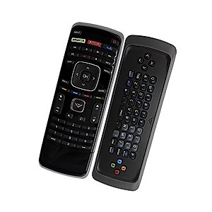 QWERTY Keyboard Remote Control for All Vizio Smart TV M420SL, M420KD, M550SL, M320SR, M470SL, M420SV, M470SV, M550SV, M370SR, M420SR, M420KD, E551VA, E280I-B1, E291I-A1, E280I-A1, E291I-A1 and More