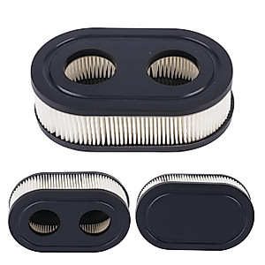 Lawn Mower Air Filter Set Spark Plug for Troy-Bilt TB110 TB115 TB200 TB230 TB330 TB370 Walk Behind Lawn Mower