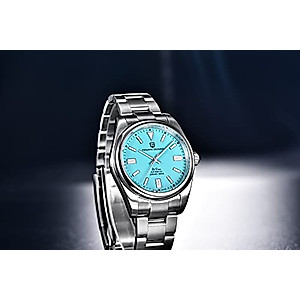 Pagani Design Watches for Men Japanese Movement Stainless Steel Automatic-self-Wind Mechanical wrstiwatch Sapphire Mirror 200m Waterproof 1690