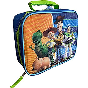 Fast Forward Toy Story Insulated Lunch Bag (Blue-Grey)