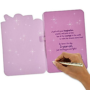 Hallmark 5th Birthday Card with Sound for Girl (Disney Princesses)