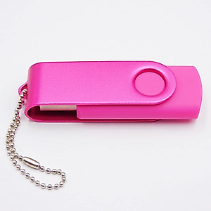 Chauuxee 4GB USB Flash Drives Memory Sticks U Disk Thumb Drive Pen Drives for Pupil Students' Presents&Teachers' Gifts (Pink)