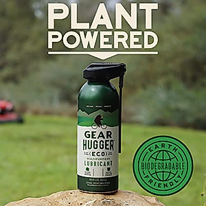 Gear Hugger Multipurpose Lubricant - Eco-Friendly (11 oz, Pack of 3), Rust Remover - Garage Door Lubricant Spray, Door Hinge Lubricant & Lock Lubricant - Plant-Based, No Petroleum, No PTFE