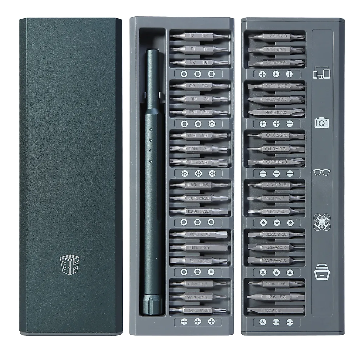 BES 72 in 1 Precision Screwdriver Set,Mini Screwdriver Set,Repair Tool Kit with Case Screwdriver Set for Computer, Laptop, Xbox, Macbook