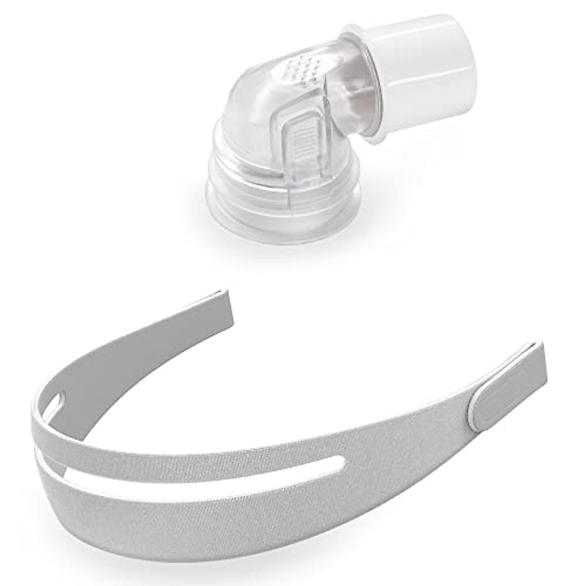 Replacement Strap and Elbow for N30i and for P30i - Stay in Place & Stop Leaks, High-Elasticity Strap and Quick-Release Rotatable Elbow/Swivel Supplied by IBEET