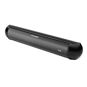 wogree 16 Inches Small Sound Bars for TV, Mini Wireless Bluetooth 5.0 TV Speakers Soundbar with LED Display for Bedroom, Kitchen and Other Small Space