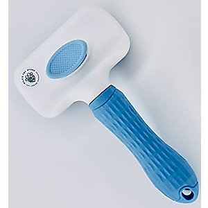 Milo's Self Cleaning Slicker Brush for Dogs and Cats Grooming, this Tool Gently Removes Loose Hair Undercoat, Great Detangling & Massaging Tool for Your Pets