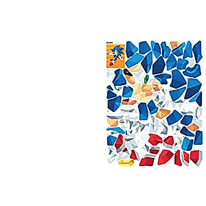 Sonic the Hedgehog: The Official Color by Sticker Book (Sonic Activity Book)