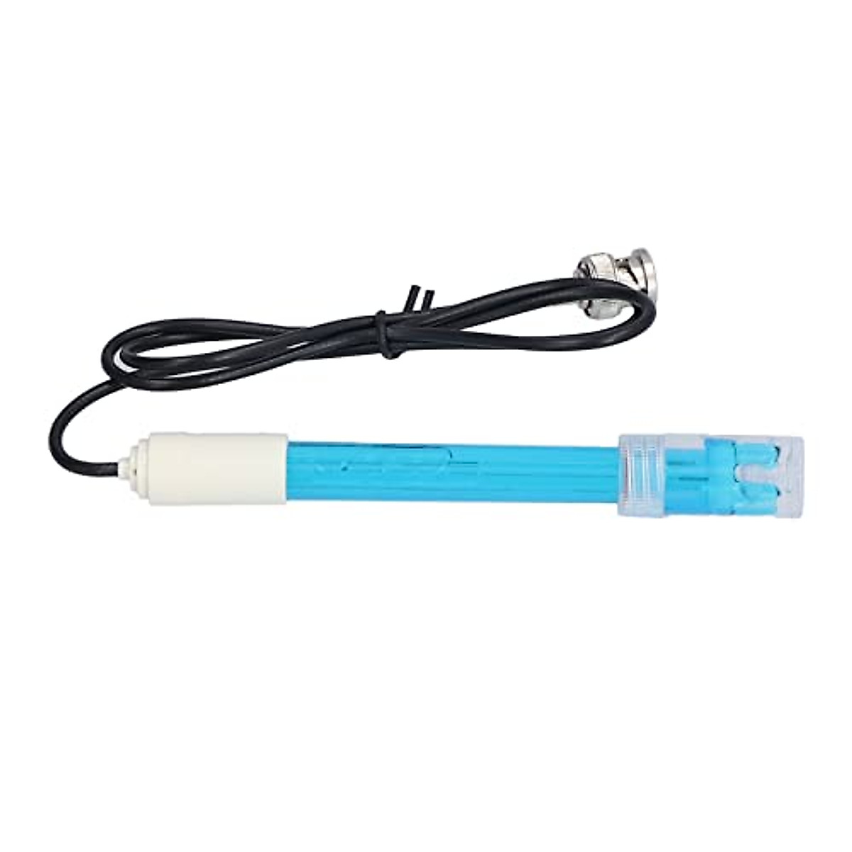 Composite PH Electrode Probe PH Tester Electrode for Chemical Industry Plastic Shell Non Fillable PH Sensor for PH Meter Suitable for Most PH and Controller BNC Connectors