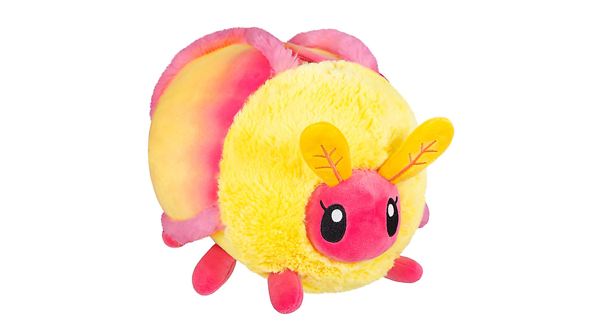 Mini Rosy Maple Moth Plush - Cuddly & Colorful Toy