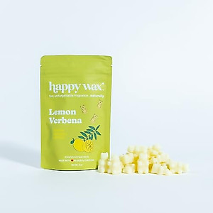 Happy Wax Marble Signature Warmer and Wax Melts Kit (Fresh)