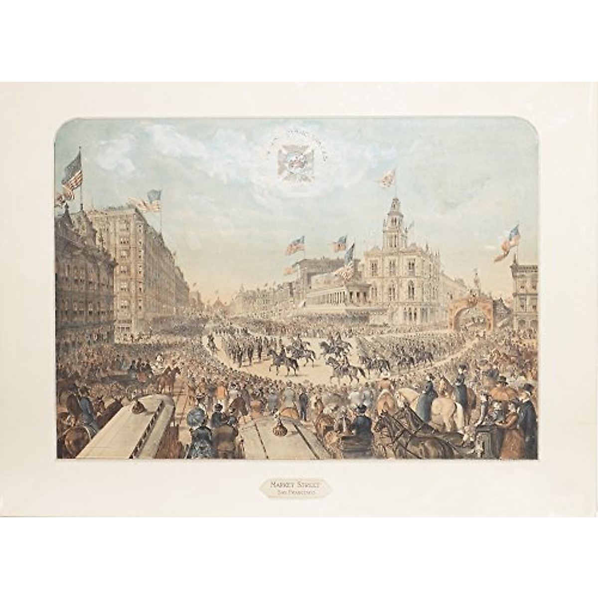 Grand Parade of the Knight Templar-Triennial Conclave, San Francisco, August 20, 1883