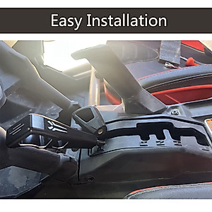 RANSOTO UTV Shift Knob Gear Selector Shift Knob Grip Aluminum Compatible with 2017-2024 Can Am Maverick X3 / X3 MAX Replace 715004866