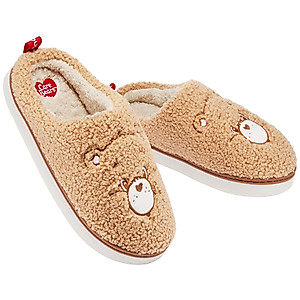 YUNGPRIME Care Bears House Slippers Cozy Slip on Fluffy Scuff Shoes for women and men