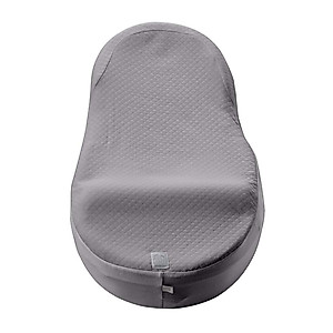 Red Castle Cocoonababy® Fleur de Coton ® Fitted Sheet - Pearl Grey