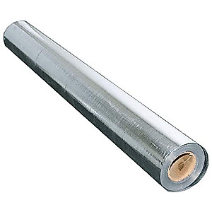 MWS 500 sqft Aluminum Foil Barrier Insulation Sauna Vapor Barrier Waterproof Strong