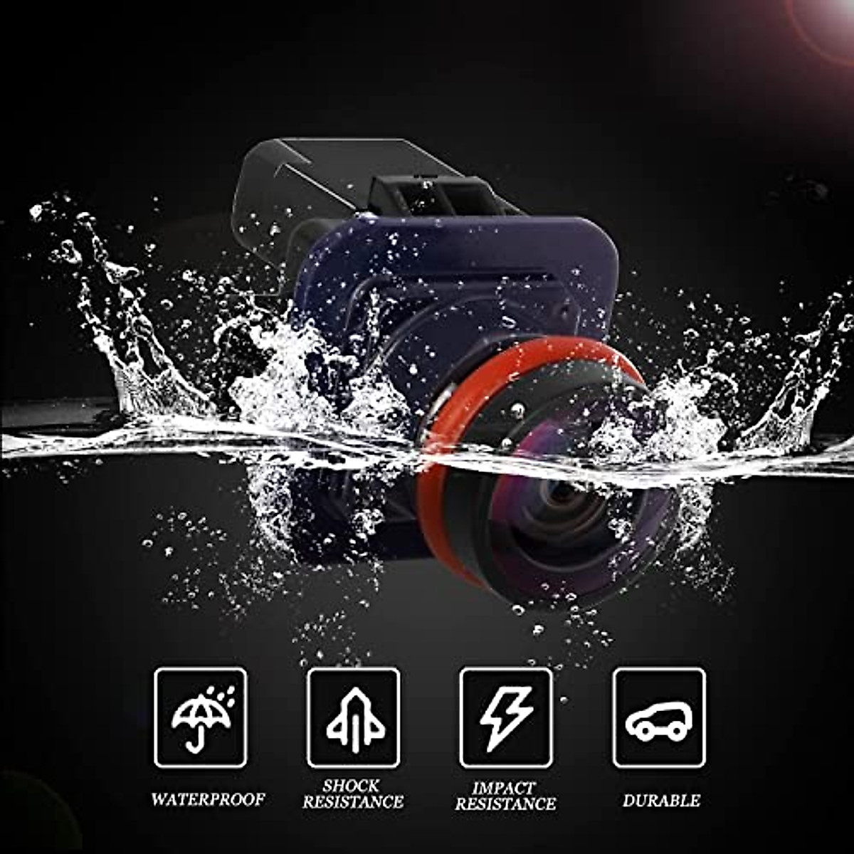 Backup Camera Compatible with 2013-2019 Ford Taurus / Taurus Sho / Taurus Police Model, Taurus Backup Camera Replaces EG1Z19G490A, DG1Z19G490A