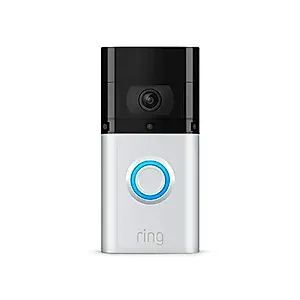 Ring Video Doorbell 3 Plus – enhanced wifi, improved motion detection, 4-second video previews, easy installation