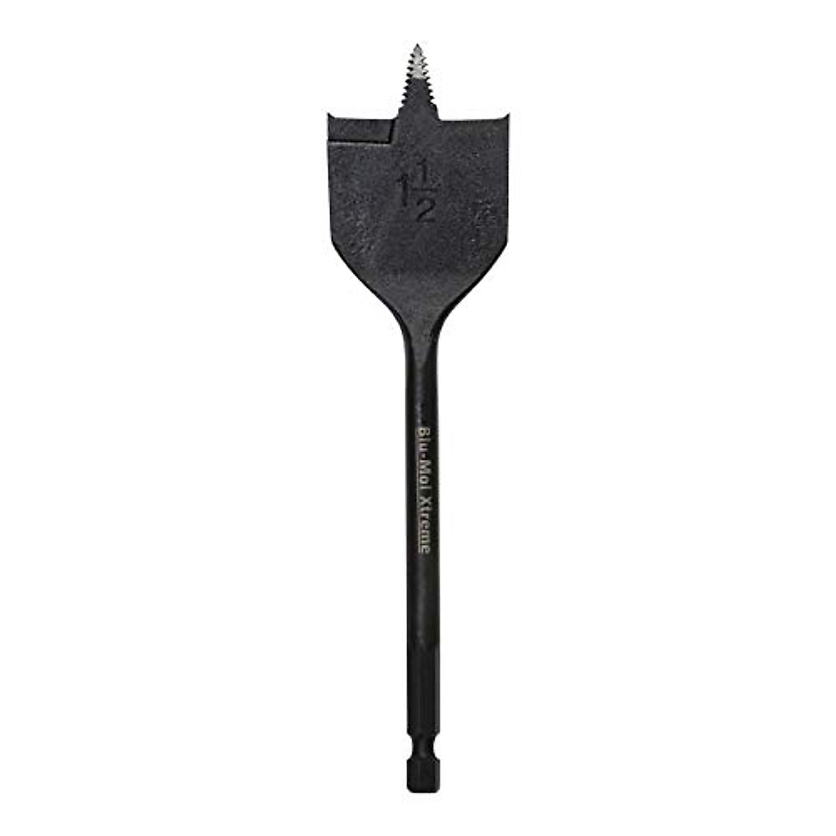 Disston 1 1/2" Threaded Spade Bit 10X Faster than standard spade bit, 6" long, E0102691