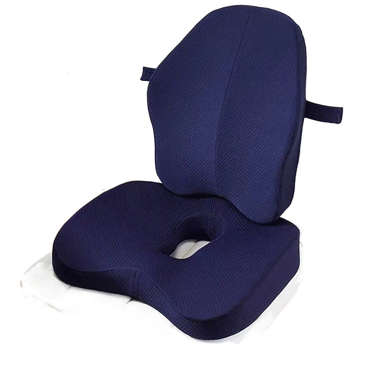 VENYAA Lumbar Support Pillow Memory Foam Seat Cushion Orthopedic Pillow Office Chair Cushion Lumbar Pad Seat Butt Hemorrhoids Coccyx Sleeve