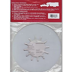 Husky 33862 8" Fifth Wheel Lube Disc