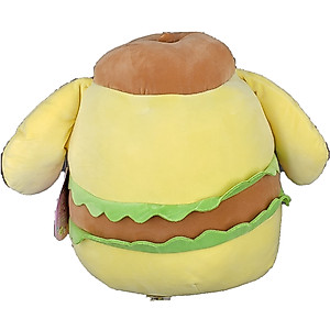 SQUISHMALLOW KellyToys - Sanrio® Hello Kitty® and Friends Squad - 12 Inch (30cm) - Burger Pompompurin™ - Super Soft Plush Toy Animal Pillow Pal Buddy Stuffed Animal Birthday Gift