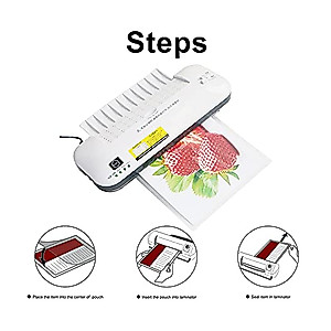 Thermal Laminating Pouches, 3 mil, Letter Size, 9×11.5 inches, 100(50×2) Packs, Used for Laminator Machine by WONLAMI