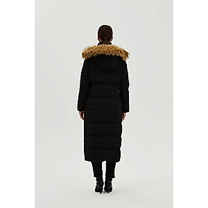 Fitouch Women's Waukee Long Down Parka | 750+ Fill Power Warm Parka | Full-Length Jacket | Extra Long Puffer