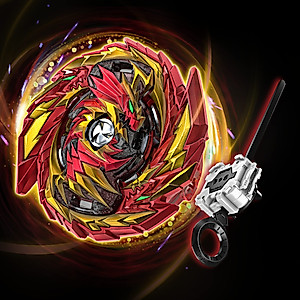 BEYBLADE Burst Pro Series Master Devolos Spinning Top Starter Pack - Balance Type Battling Game Top with Launcher Toy