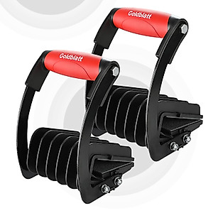 Goldblatt 2 Pack Panel Carrier, Plywood Lifting, Drywall Carrying Tool for Wood, Synthetic Cement Board - Clamping Thickness up to 3/4 inch